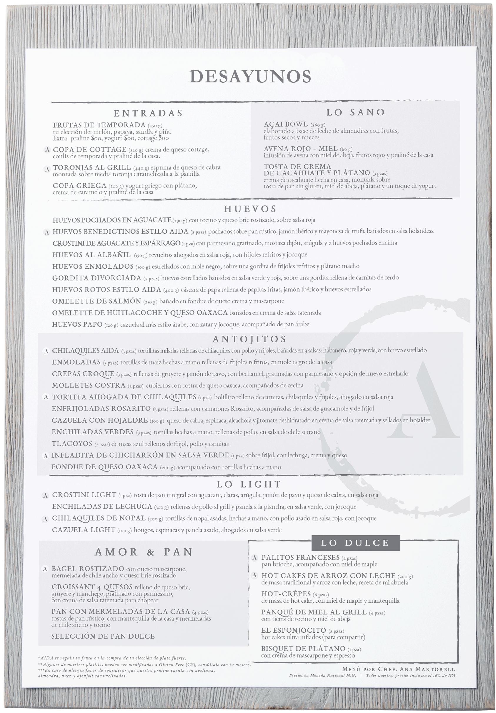 Aida Café | Grupo Hunan